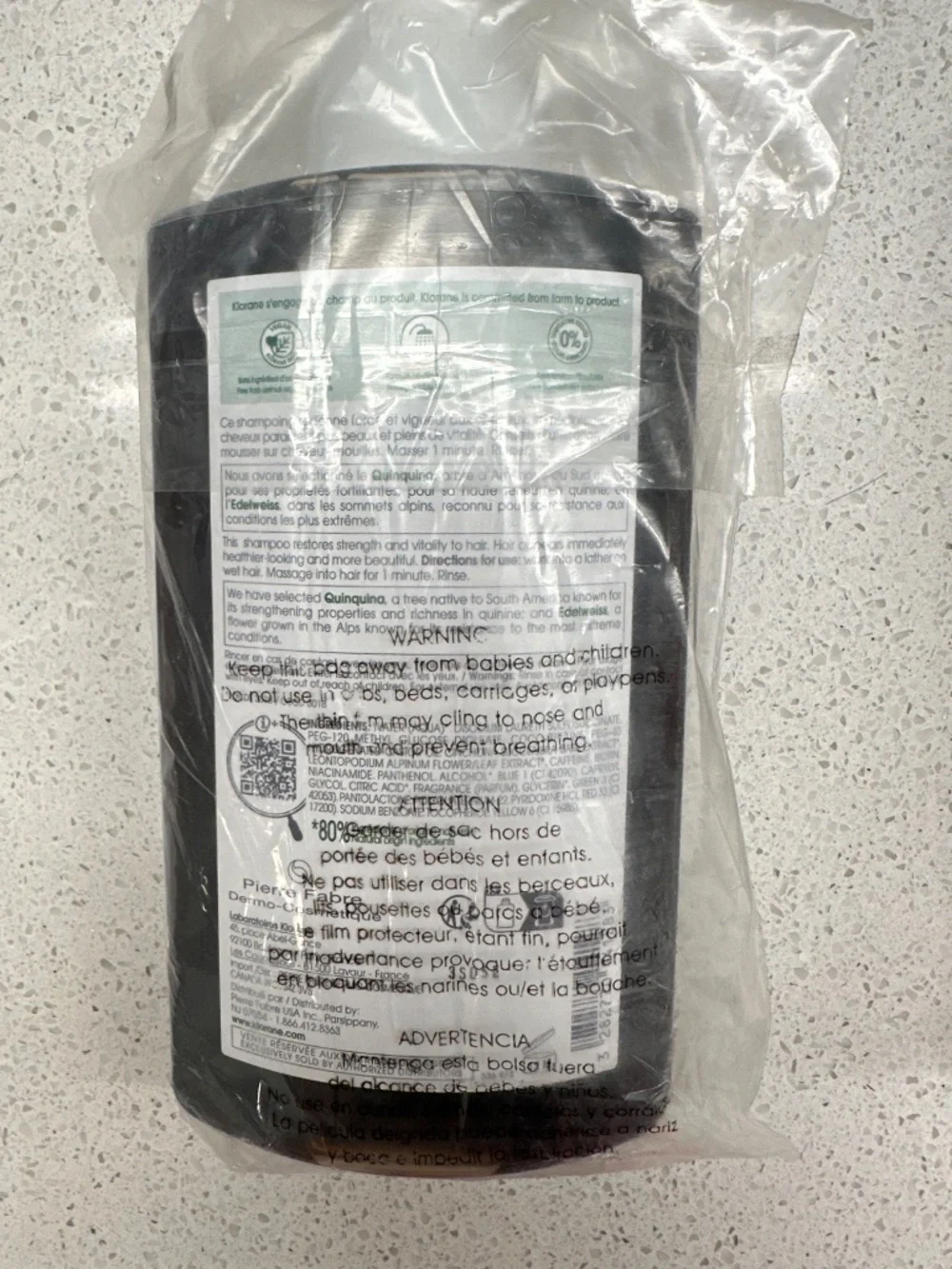 Klorane | Hair | Sealed Klorane Quinine And Edelweiss Shampoo And ...